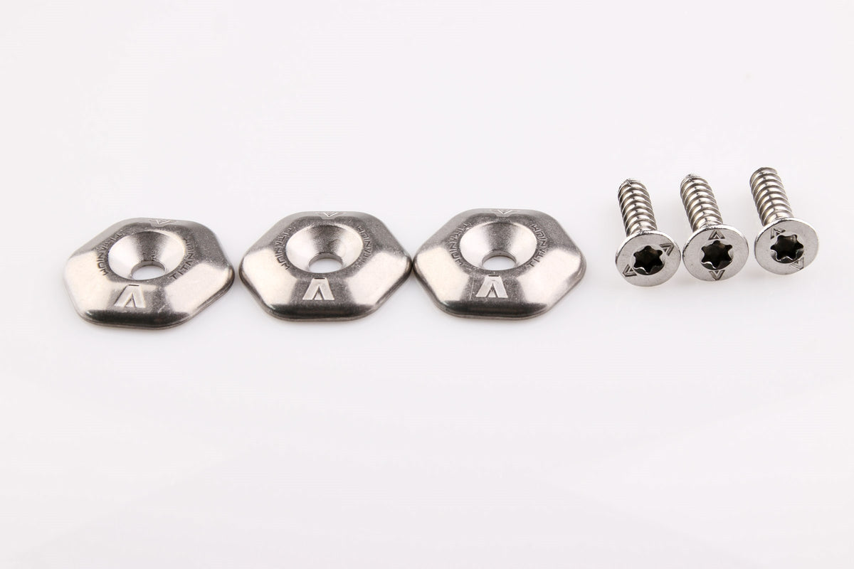 Armstrong Titanium 316L Foot Strap Screws & Washers — Ocean Merchants